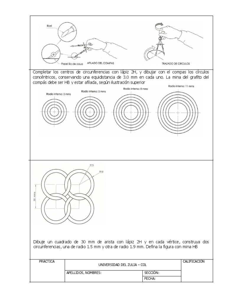 Practica 5 Manejo de Compas | PDF