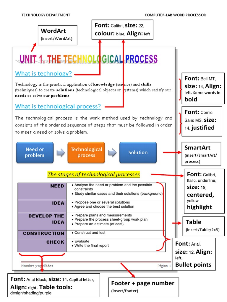 Computer-Lab. Word Processor | PDF | Typefaces | Arial