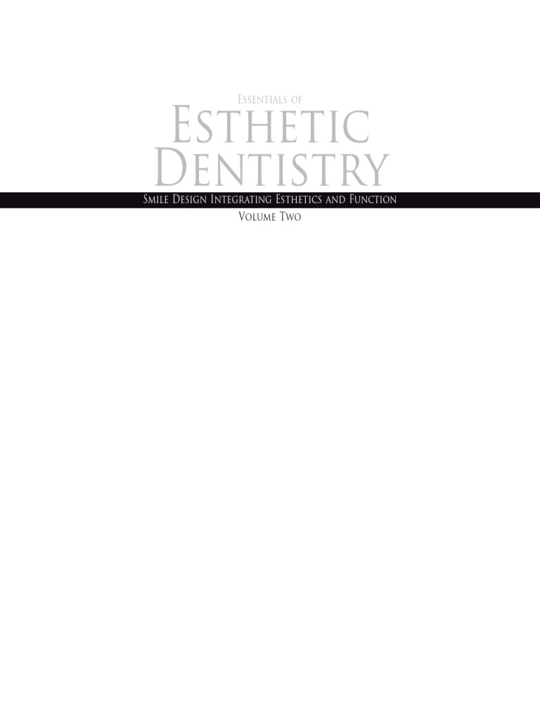 Smile Design Integrating Esthetics and Function Essentials in Esthetic ...
