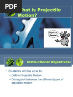 Grade 9 - Science (PROJECTILE MOTION) | PDF