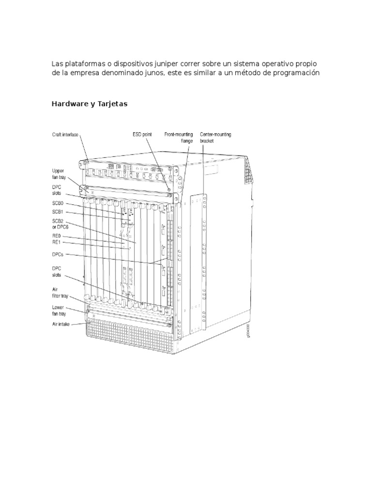 Juniper Mx960 - Fisico | PDF | Communications Protocols | Computer Hardware