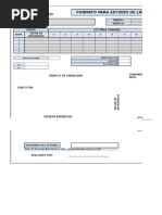 Planilla de Estudio RyR (Repetibilidad y Reproducibilidad) | PDF ...