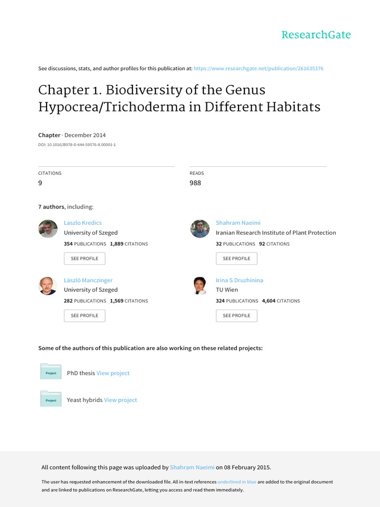 (Book Chapter-Elsevier) Kredics - Biotechnology and Biology of ...