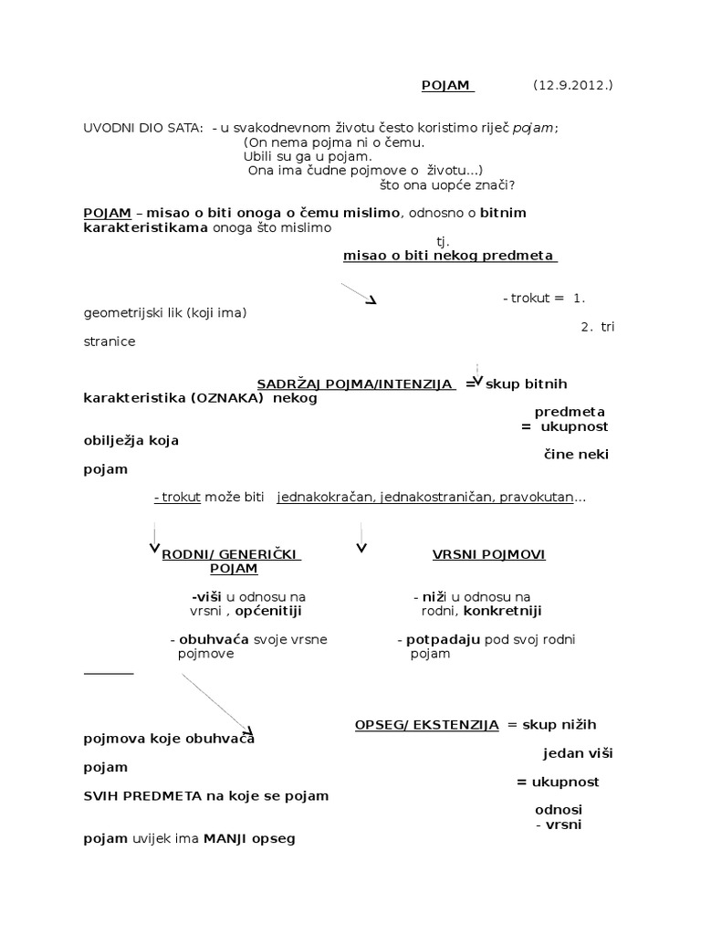 Pojam | PDF