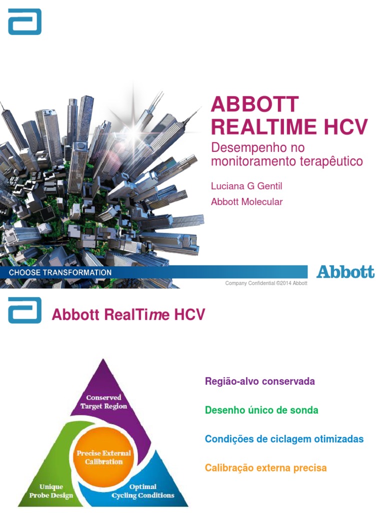 Abbott Realtime HCV | PDF | Hepatite C | Vírus