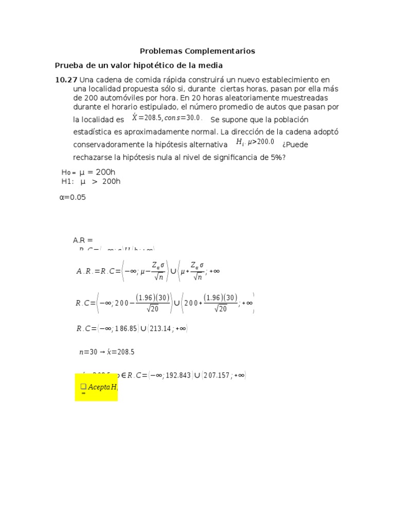 Problemas Complementarios Estadistica | PDF | Muestreo (Estadísticas) | Métodos de búsqueda