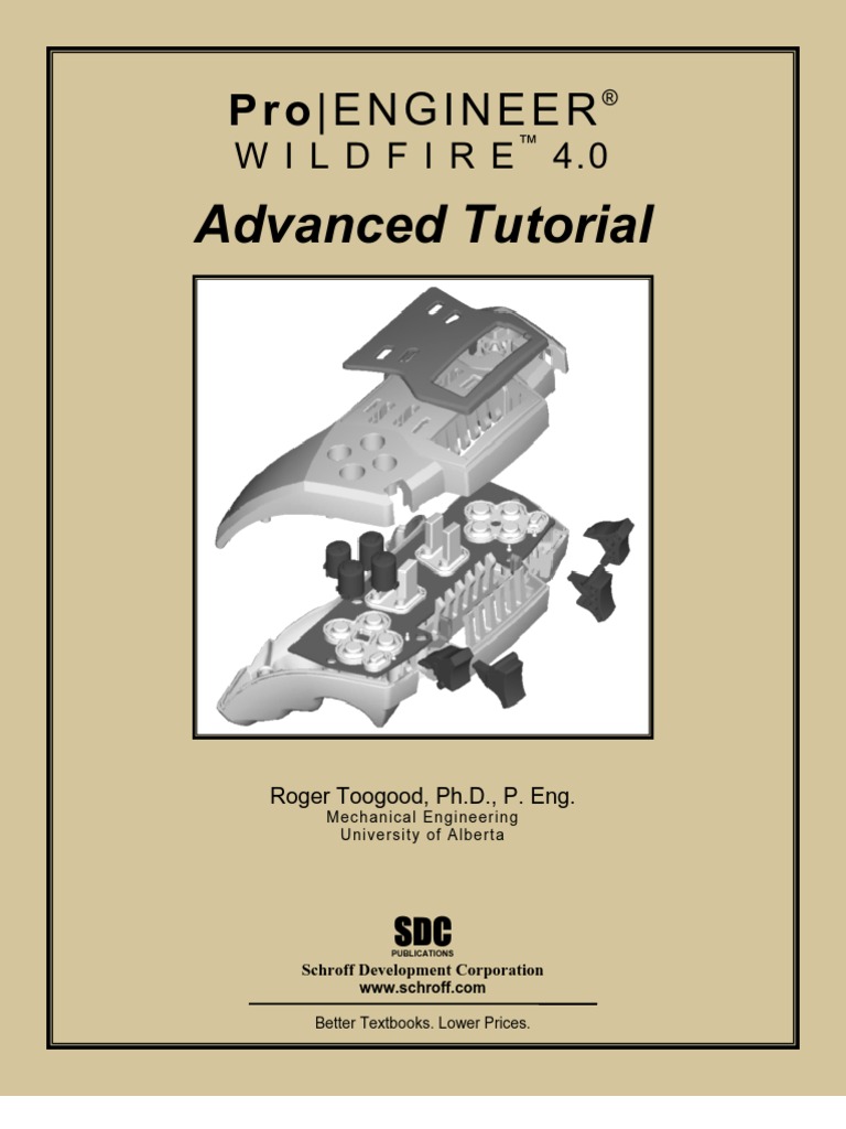Pro E Advanced Tutorial W4 | PDF | Menu (Computing) | Tab (Gui)