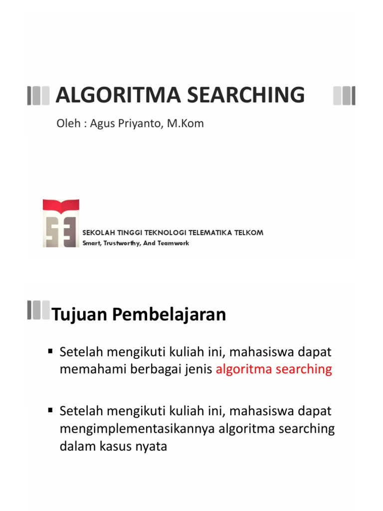 8 Algoritma Searching | PDF
