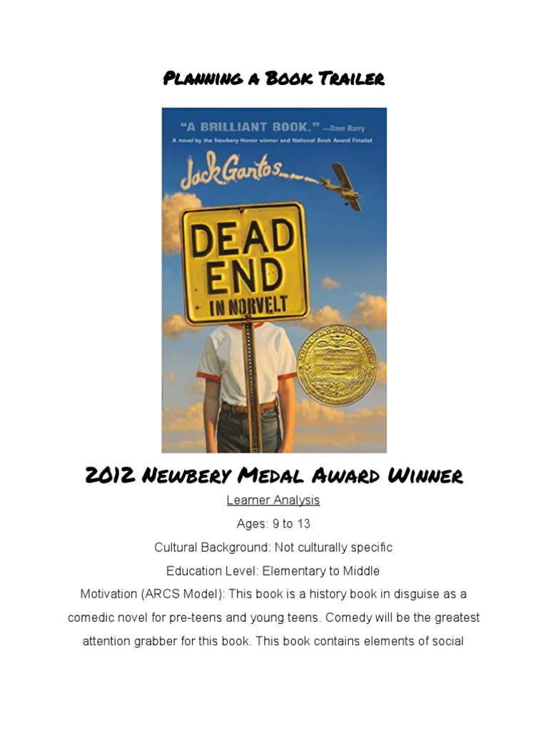 Engaging Book Trailer for Pre-Teens | PDF