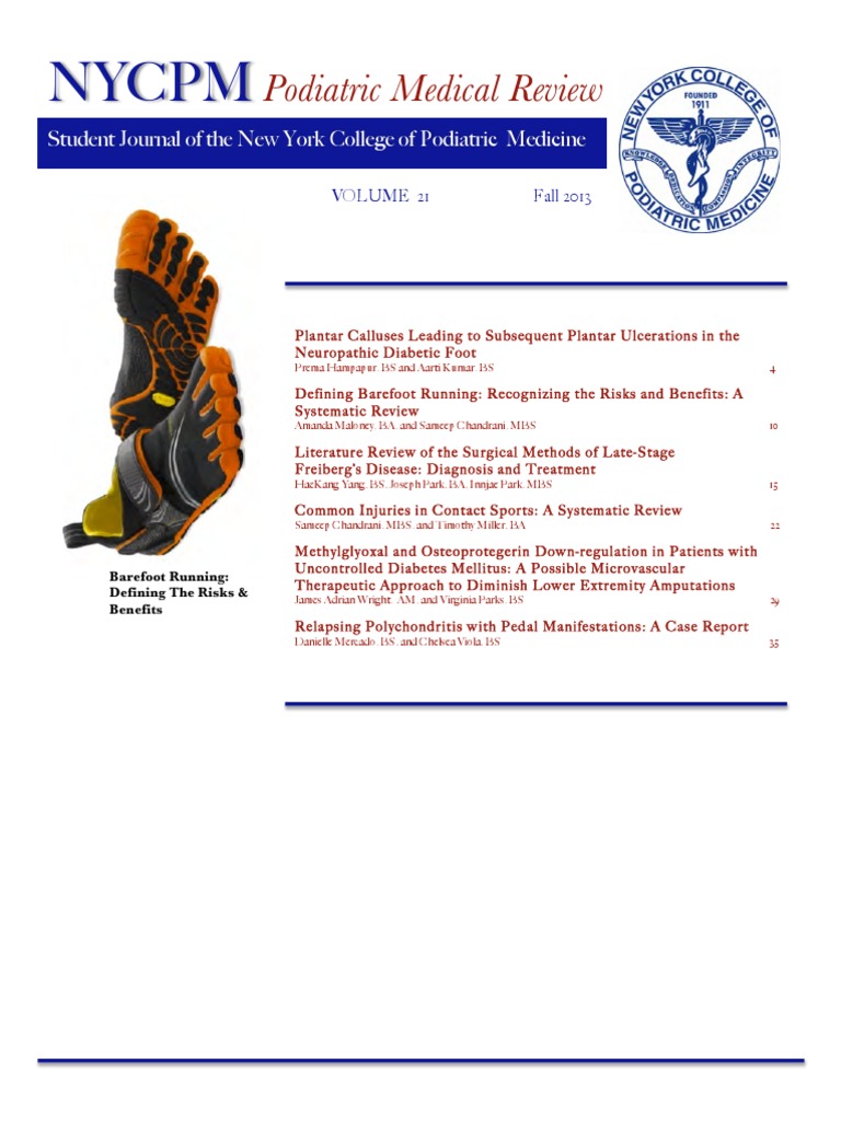 Nycpm: Podiatric Medical Review | PDF | Peripheral Neuropathy ...