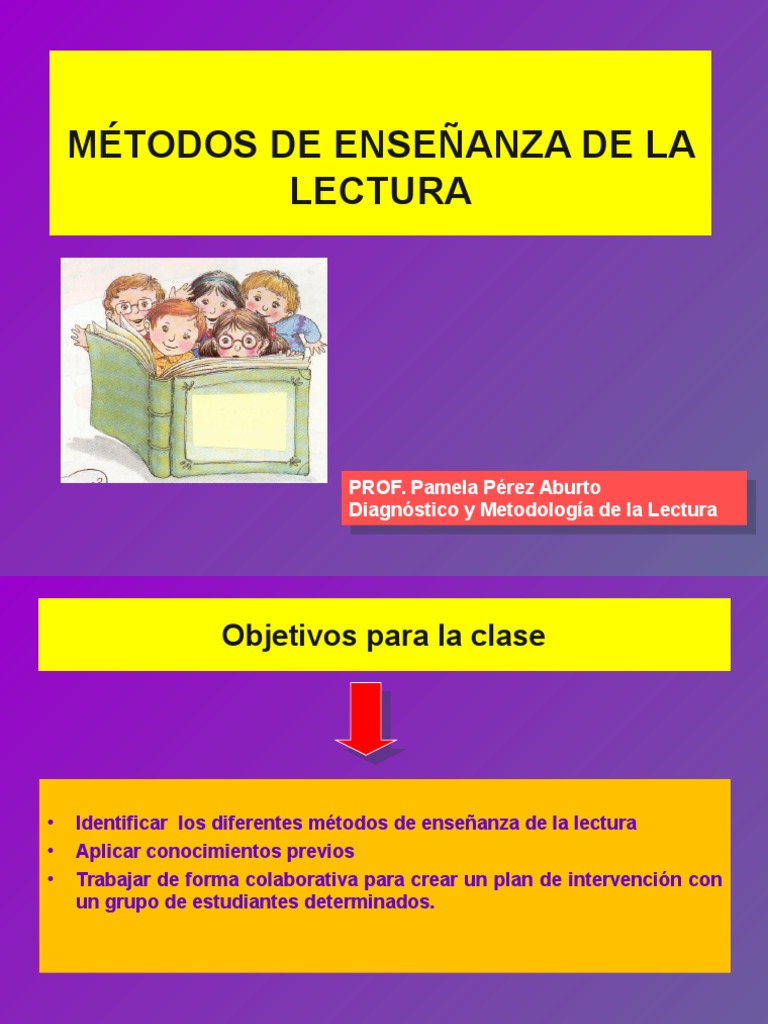 Métodos de Enseñanza A La Lectura, 2612 | PDF | Lectura (proceso ...