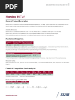Hardox 400: Specifications and Properties | PDF | Hardness | Strength ...