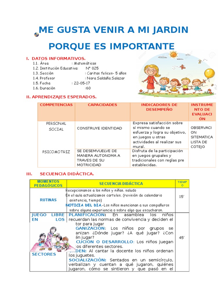 Me Gusta Mi Jardin | Jardín de infancia | Perú