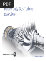 MS5001PA Gas Turbine Fact Sheet | PDF | Gas Turbine | Duct (Flow)