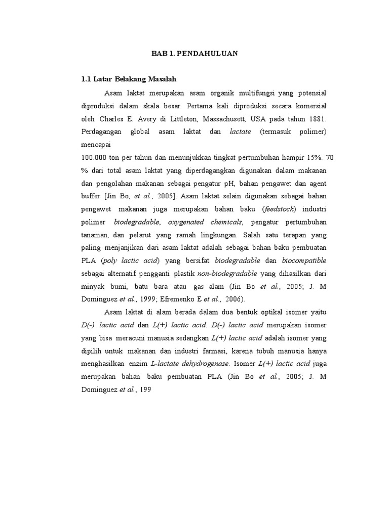 Asam Laktat | PDF | Sains & Matematika