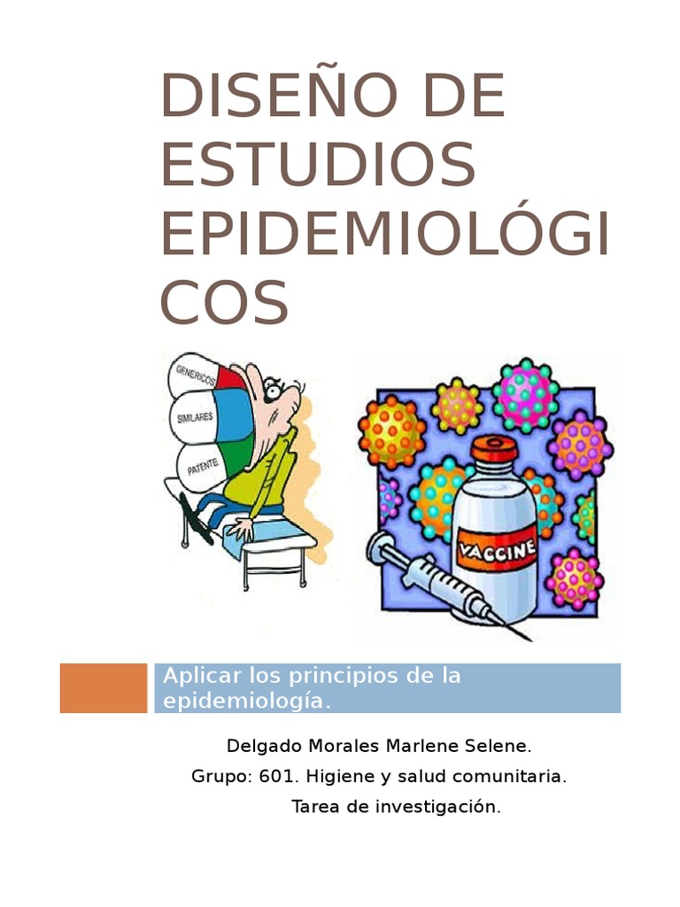 Diseño de Estudios Epidemiológicos