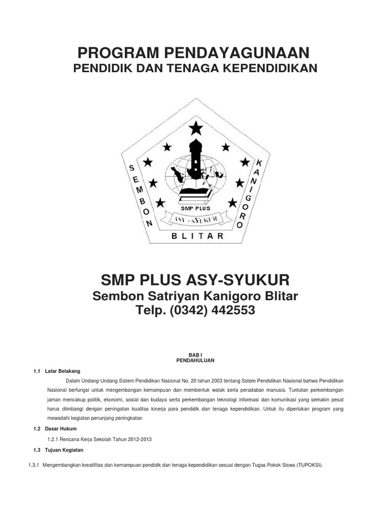 Program Pendayagunaan Guru | PDF