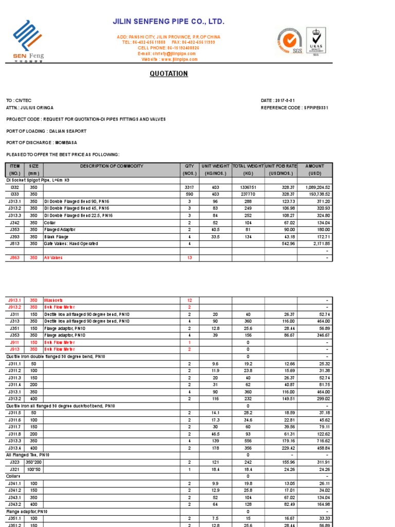 Pipes - CIF | PDF | Tap (Valve) | Pipe (Fluid Conveyance)