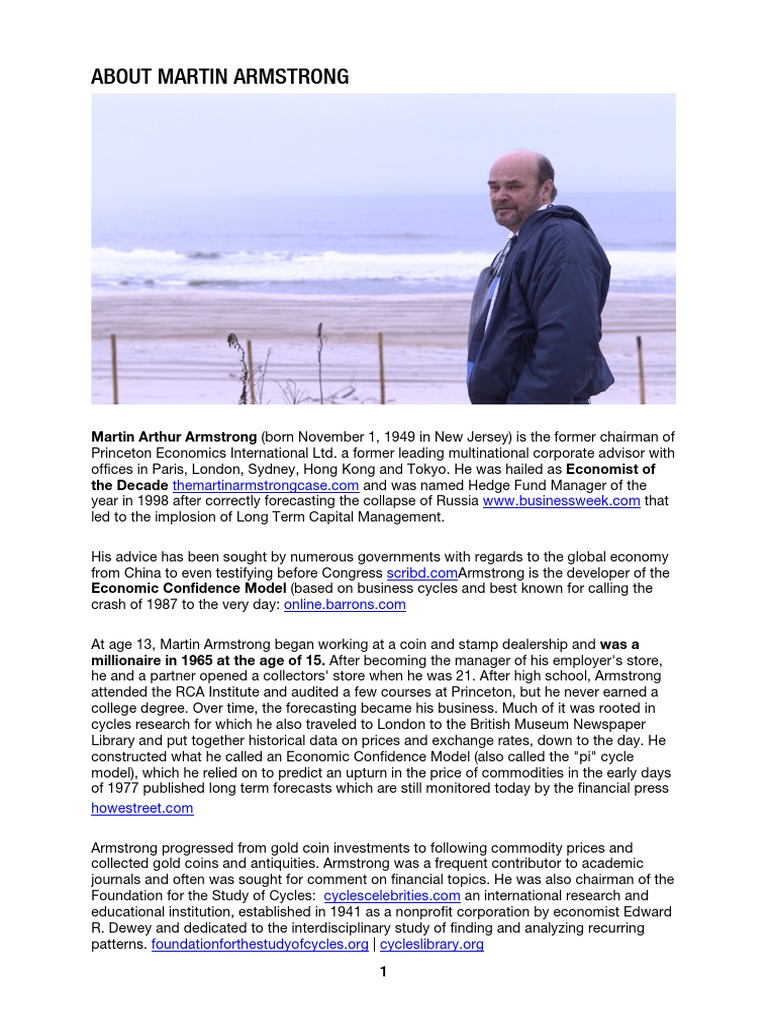 Martin Armstrong: Economist and Forecaster | PDF | Contempt Of Court | Plea