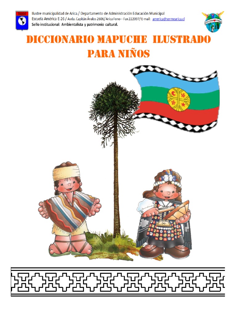 Diccionario Mapuche Ilustrado Infantil | PDF | Chile | Pueblos ...