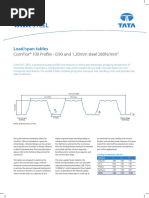 Datasheet Cofraplus 60 | PDF | Architectural Design | Architecture