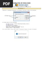100 Ejercicios de Visual Basic | PDF | Triángulo | Multiplicación