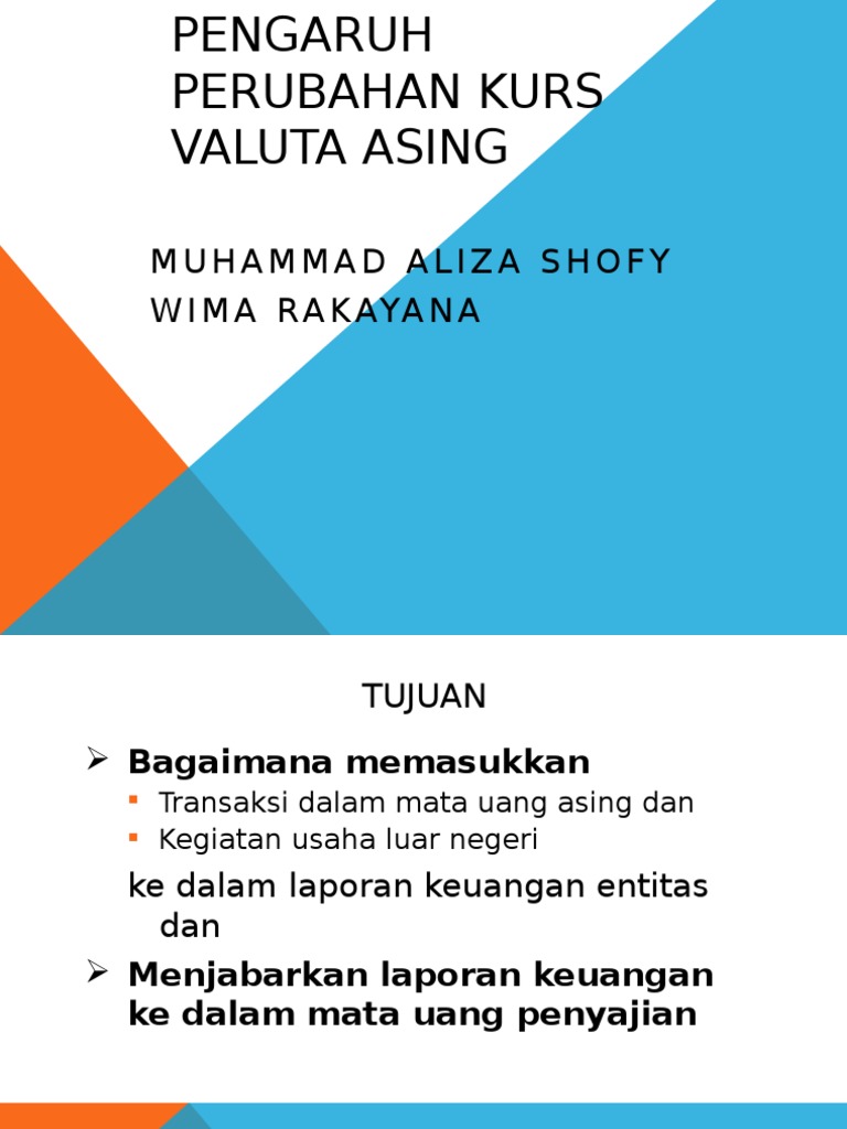 Pengaruh Kurs Valuta Asing dalam PSAK 10 | PDF