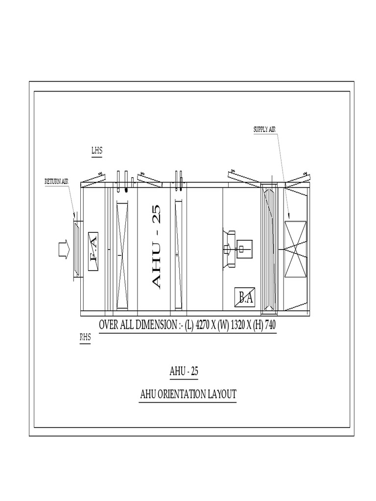 Ahu-25 Orientation Layout | PDF