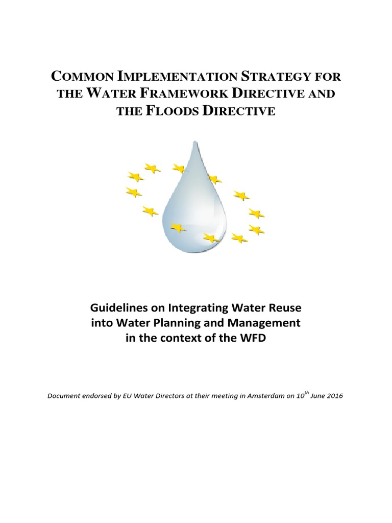 Guidelines On Water Reuse | PDF | Reclaimed Water | Water Resources