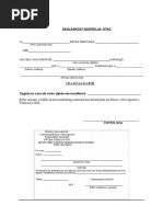 Obrazac - Nasljednicka Izjava | PDF