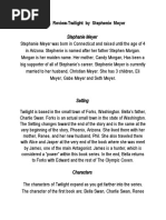 Twilight | PDF | Twilight (Novel Series)