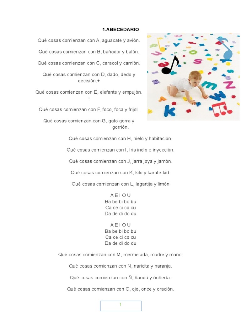 Cantos | PDF | Alfabeto | Texto