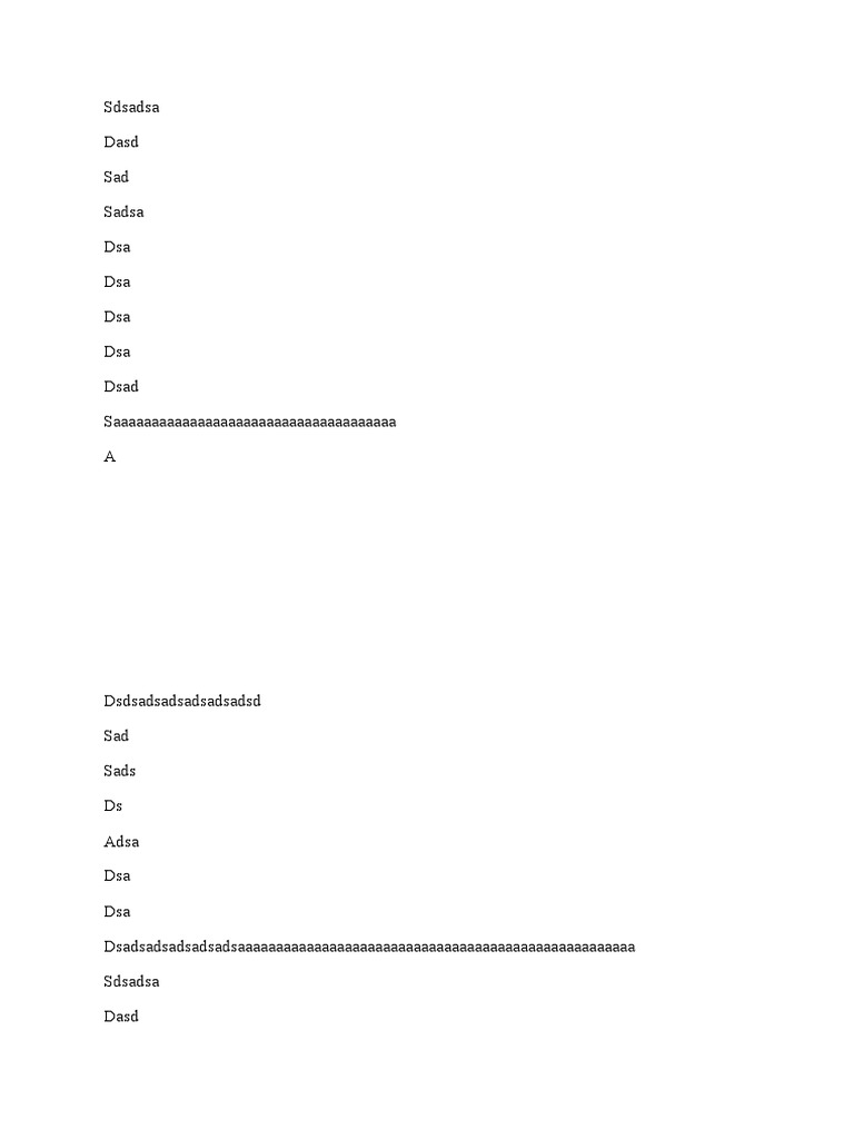 Sdsadsa Dasd Sad Sadsa Dsa Dsa Dsa Dsa Dsad Saaaaa A | PDF