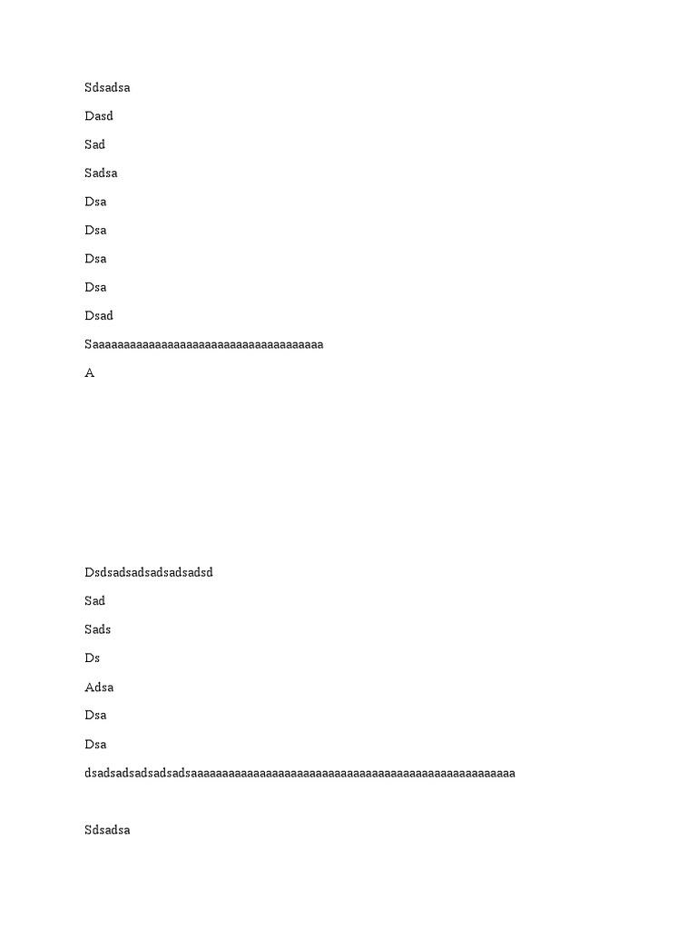 Sdsadsa Dasd Sad Sadsa Dsa Dsa Dsa Dsa Dsad Saaaaa A | PDF