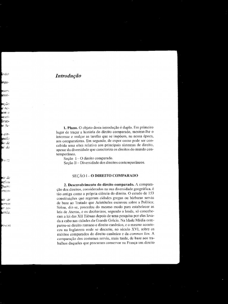 Rene David - Os Grandes Sistemas Do Direito Contemporâneo PDF | PDF