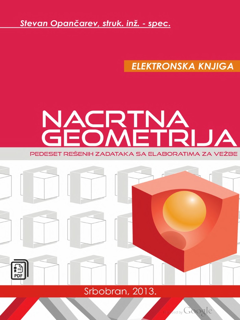 Nacrtna Geometrija Pedeset Rešenih Zadataka | PDF