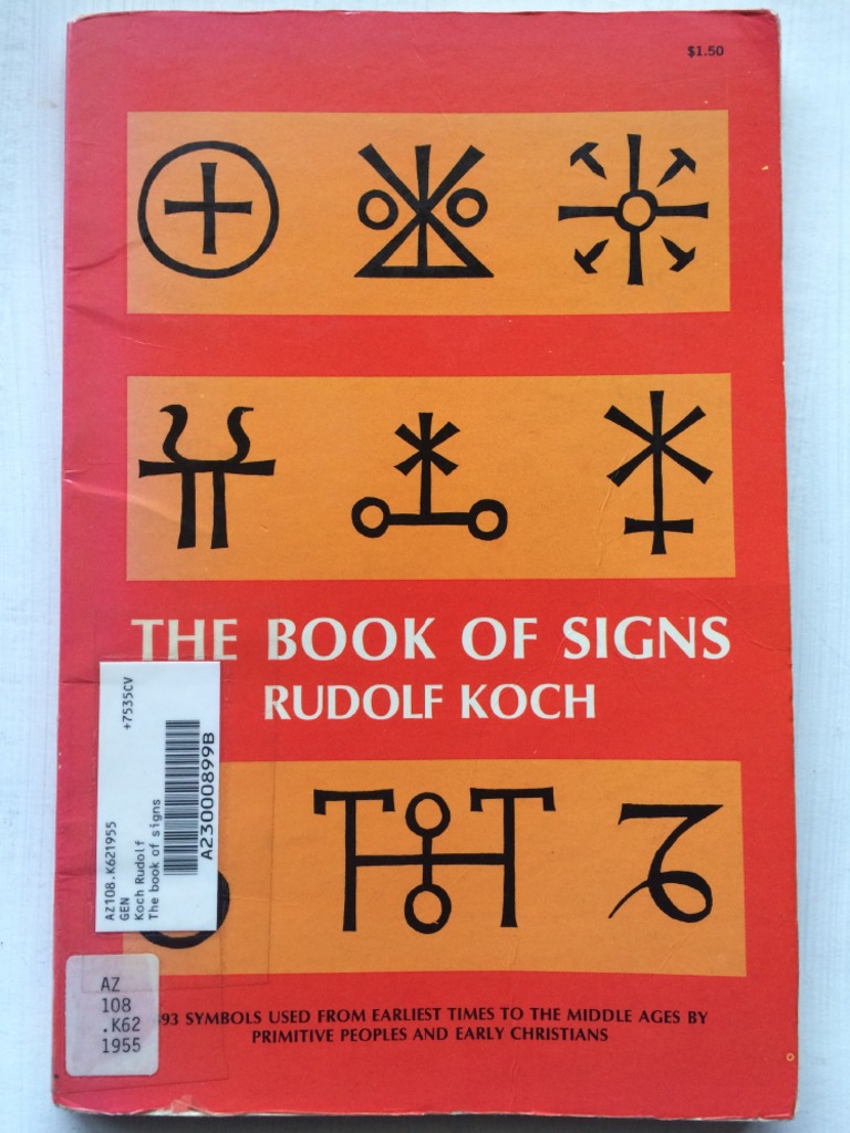 The Book of Signs - Rudolf Koch | PDF