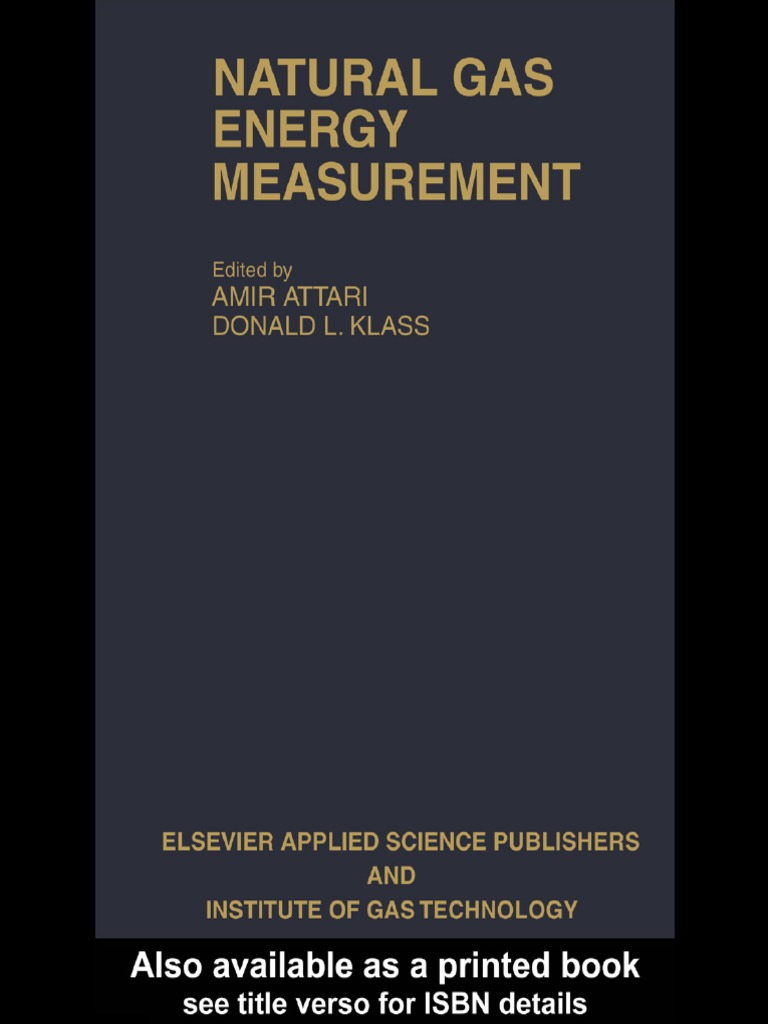 Natural Gas Energy Measurement PDF | PDF | Enthalpy | Temperature