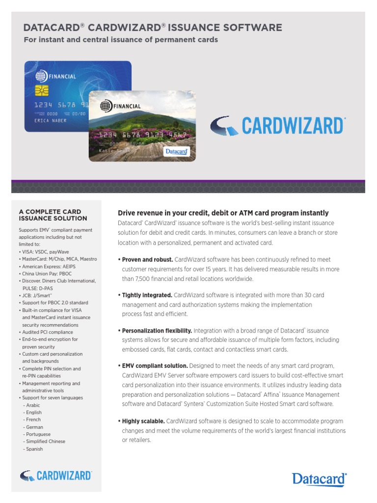 FS12 3103 003 CardWizard OVDS | PDF | Emv | Debit Card