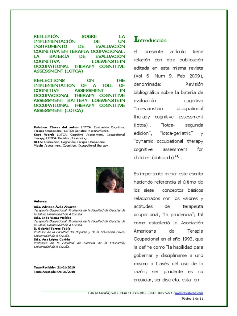 Lotca PDF | PDF | Percepción | Conocimiento