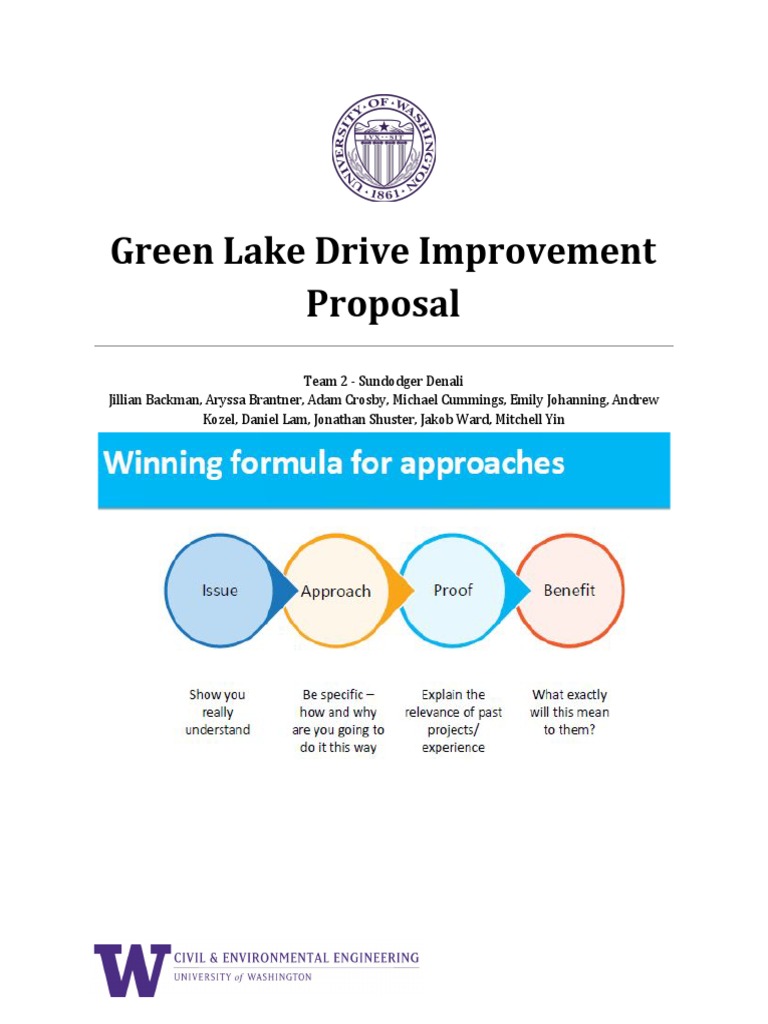 Proposal | PDF | Cycling Infrastructure | Intersection (Road)