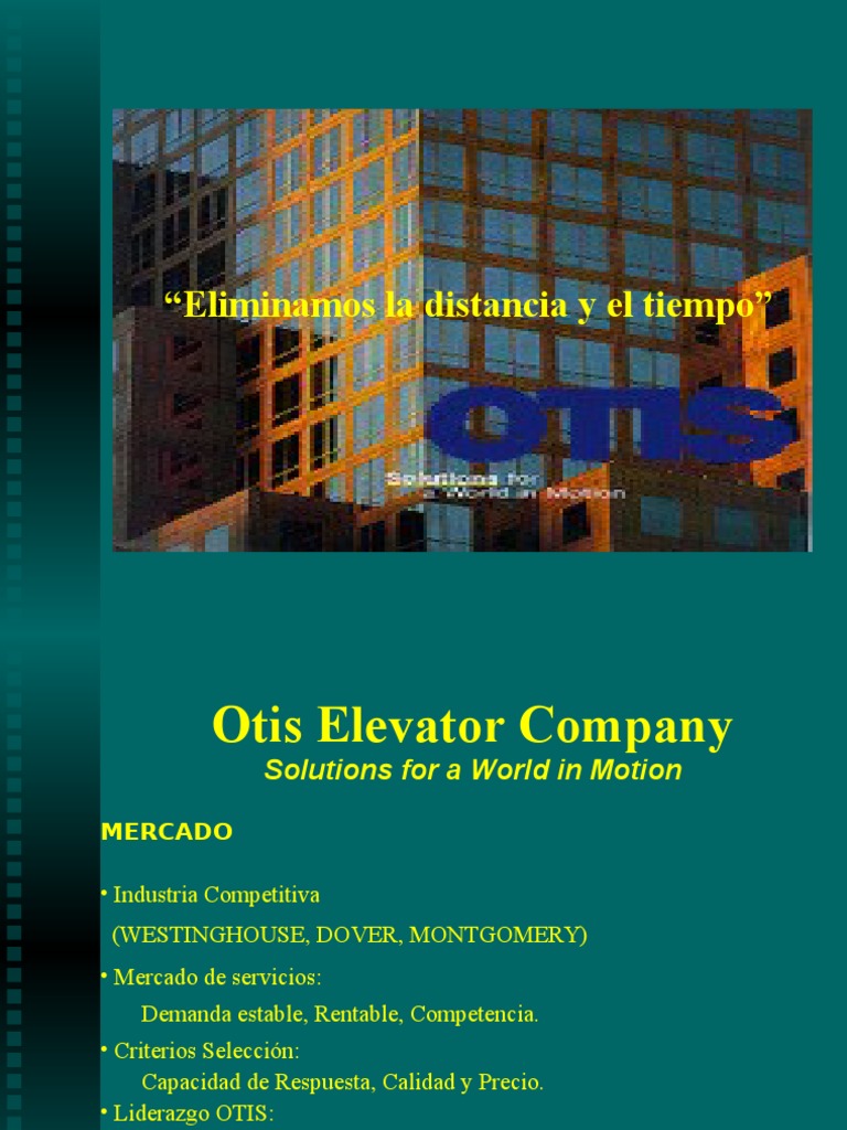 Presentación Caso Otis Line | PDF | Software | Ventas