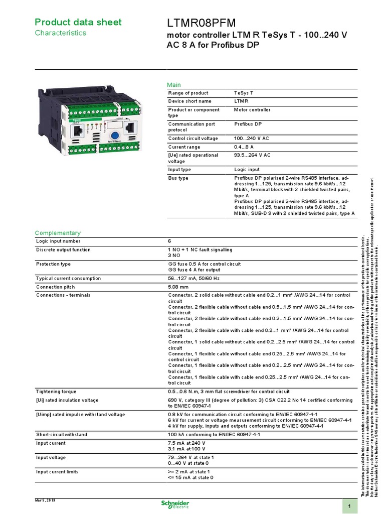 Ltmr08Pfm: Product Data Sheet | PDF | Electrical Connector | Electrical ...