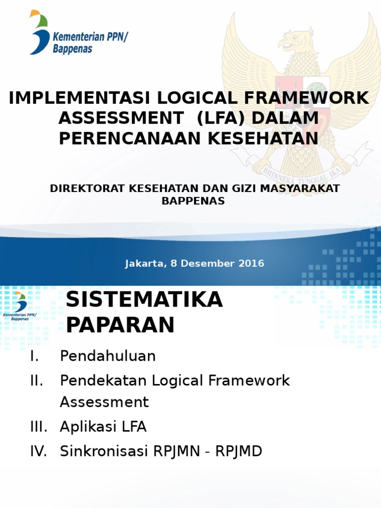 Logical Framework ANALYSIS (LFA) - Revisi | PDF