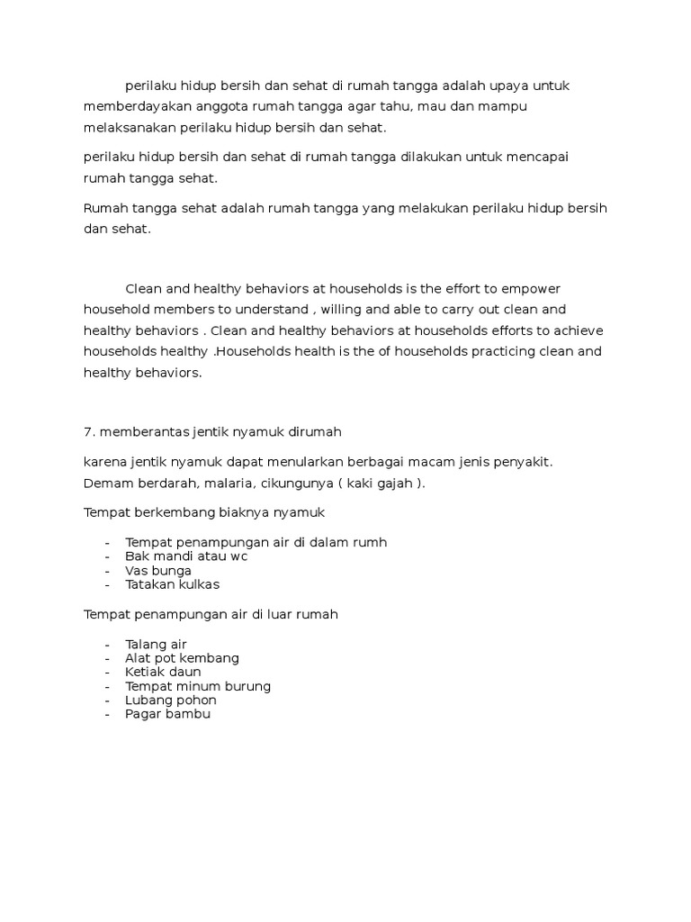 Bhs. Inggris Phbs | PDF