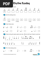 Sight Reading Book Level 1 | PDF | Music Theory | Elements Of Music