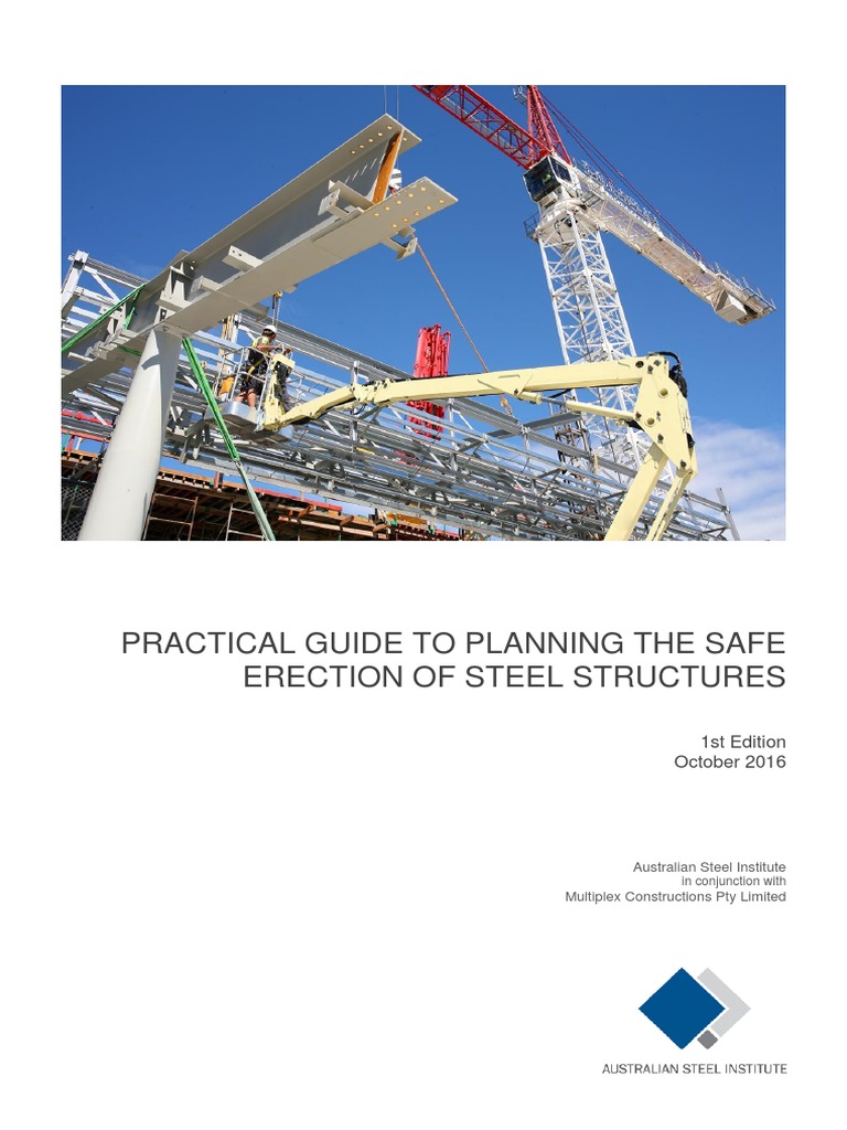 Practical Guide To Planning The Safe Erection of Steel Structures v3 ...