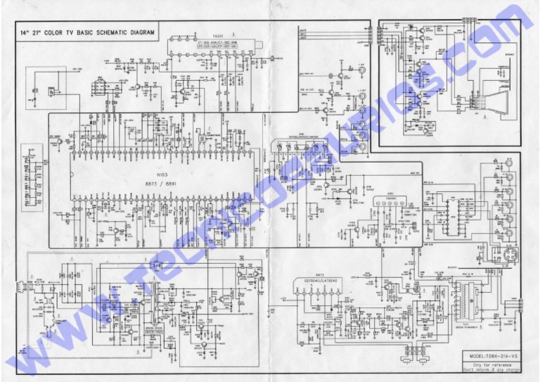 Chassis T08X-21A-VS Diagrama PDF | PDF