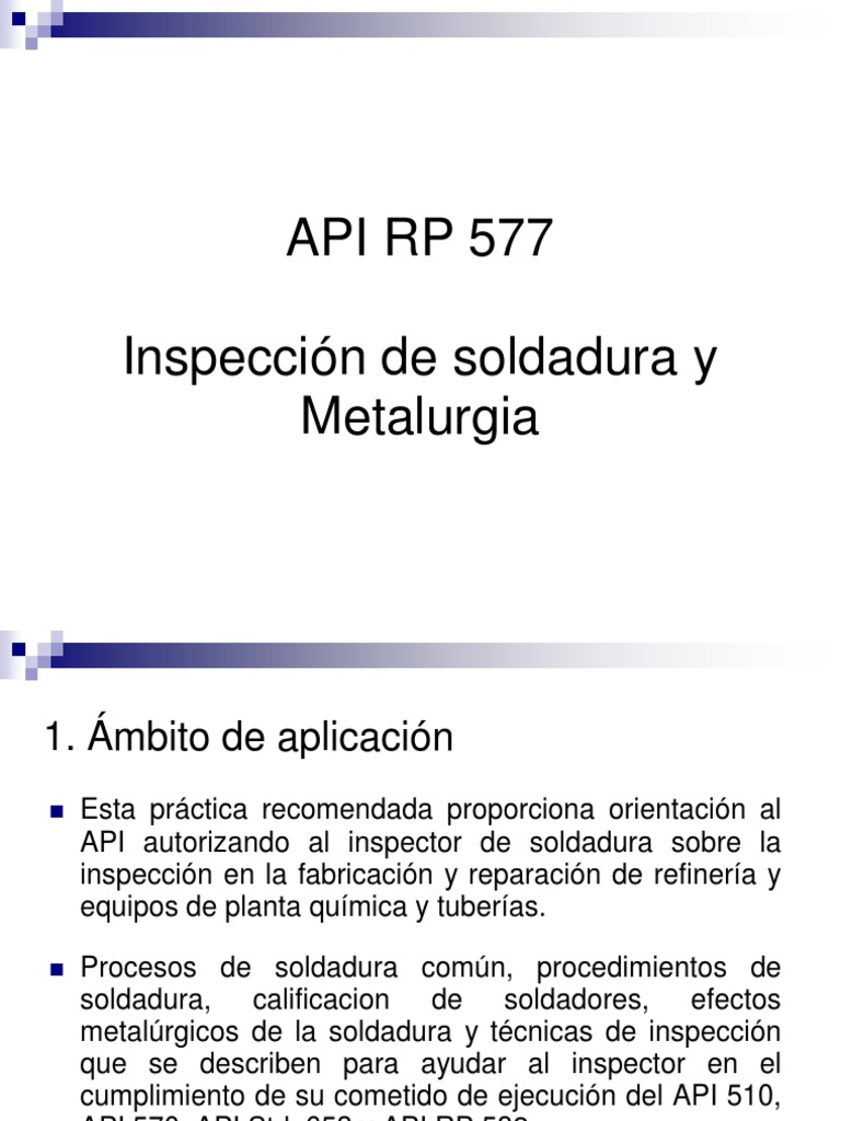 Inspección y Metalurgia en Soldadura API | PDF | Soldadura | Construcción