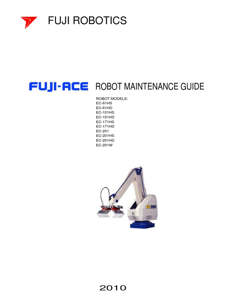 01 Manual de Mantenimiento Del Robot | PDF | Bearing (Mechanical ...